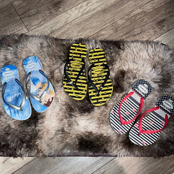 Havaianas | Shoes | Havaianas Girls Kids Toddlers Hearts Disney ...